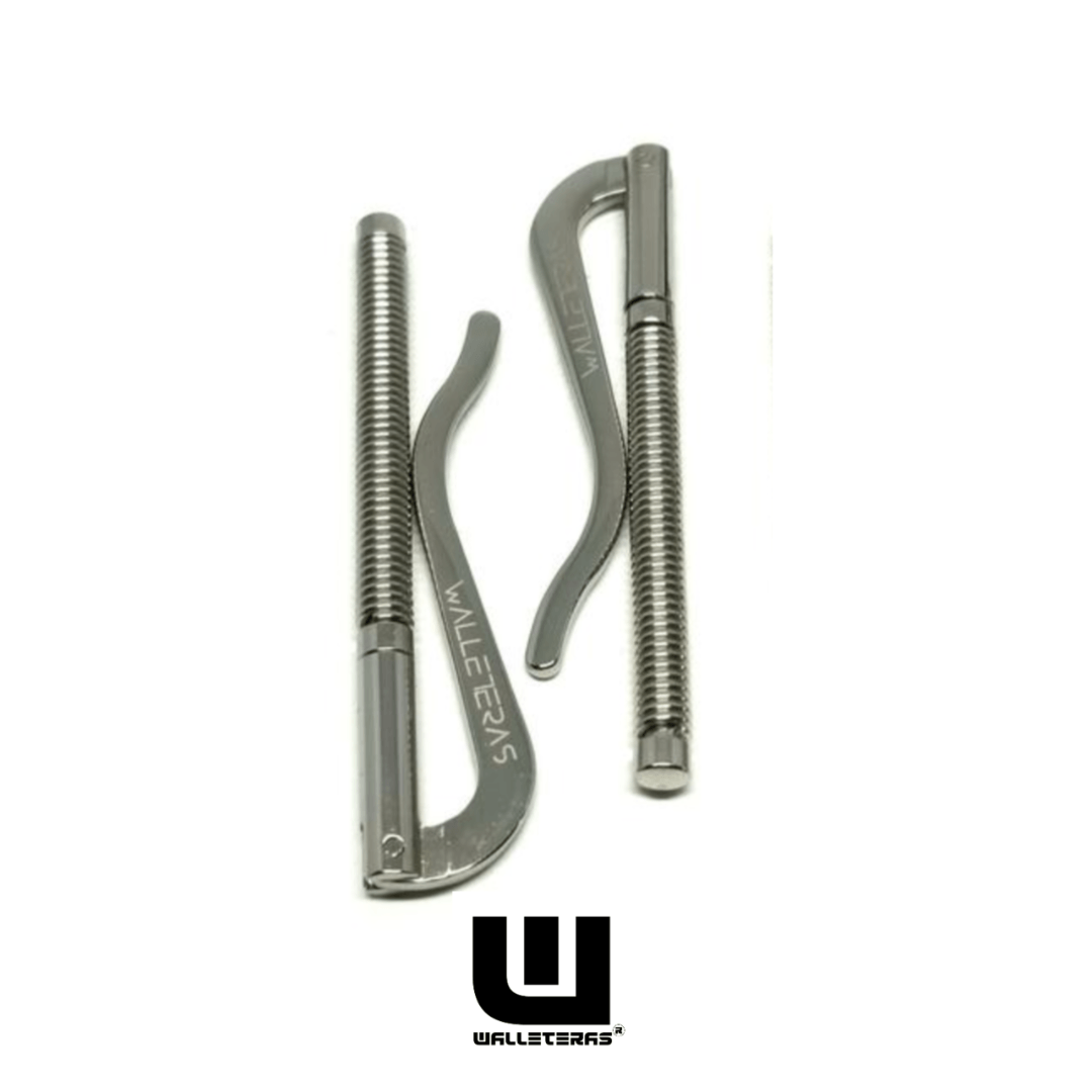 Stainless Steel Spring Loaded Clip by Walleteras – WALLETERAS