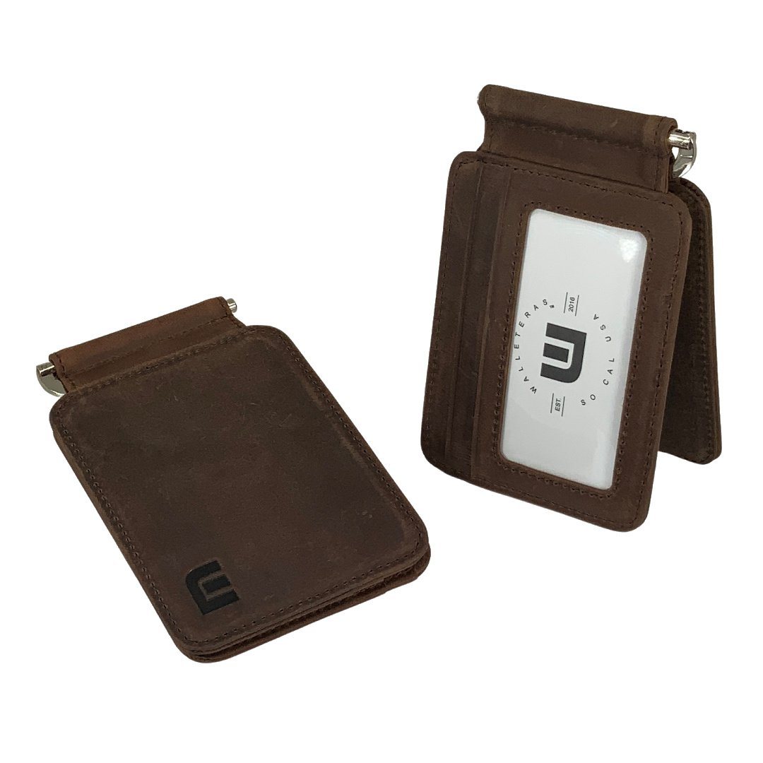 Front Pocket Wallet with Money Clip and ID Window – WALLETERAS
