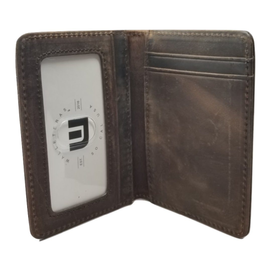 Small Wallet with RFID Protection and ID Window - S1 – WALLETERAS