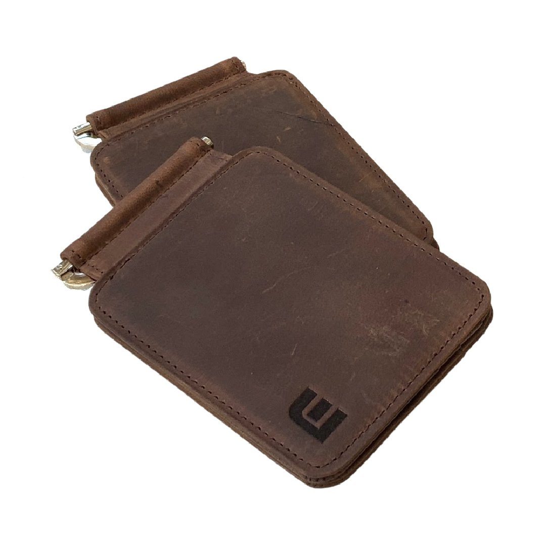 Front Pocket Wallet with Money Clip and ID Window – WALLETERAS